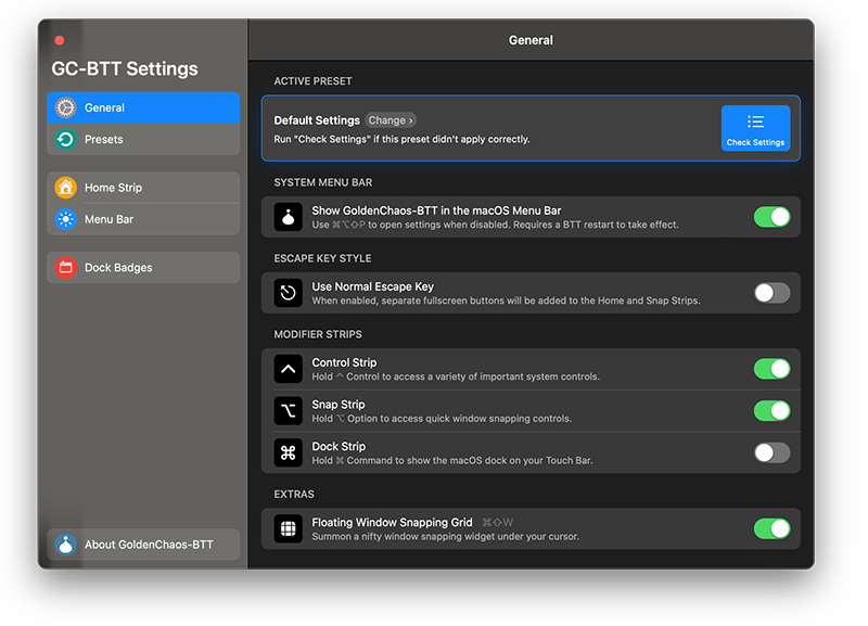 [軟體分享]BetterTouchTool - 米米的部落格